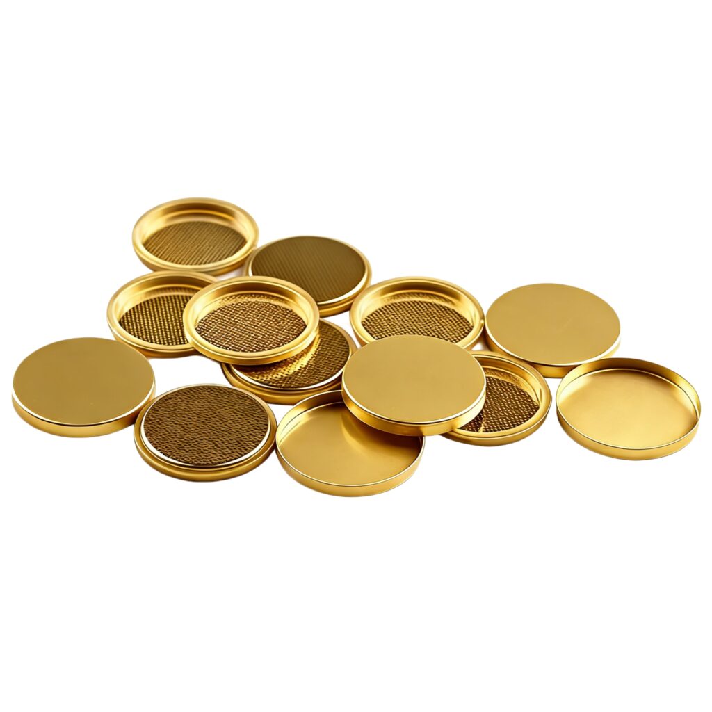 Atomfair Tin-Coated 316 Stainless Steel Button Cell Cases